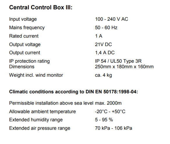 DEGER Central Control Box III (CCB III) – Arntjen Clean Energy Solutions